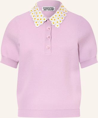 Essentiel Piqu&eacute;-Poloshirt Jember lila