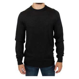 Costume National Homme, Pulls, Gris, Taille: M Pull élégant gris avec col rond
