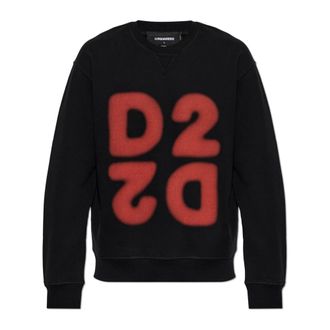 Dsquared2 Logo-Print Sweatshirt - - Sweatshirts & Hoodies - Herren - Schwarzk - 3XL