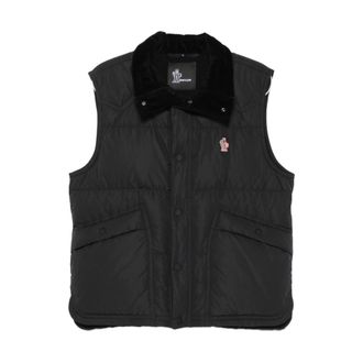 Moncler Evans Daunenweste - - Jackets - Herren - Schwarzk - S