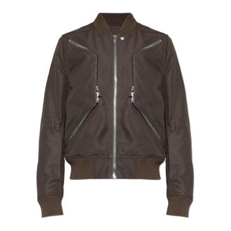 Rick Owens Flight Denim Bomberjacke - - Jackets - Herren - Braun - L