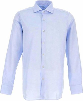 Bagutta Homme, Chemises, Bleu, Taille: 5XL Camicia