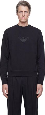 Emporio Armani Double-Jersey Logo Sweatshirt