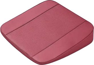 Generic Autositzkissen Keilkissen f&uuml;r Benz AMG GT(5seats) 2019-2023, Sitzerh&ouml;hung Auto Entlastet das Stei&szlig;bein Memory Foam Atmungsaktiv Zubeh&ouml;r,Red-4cm