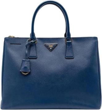 Prada Pre-owned Vintage Tote Bag - Femme - Pre-owned - Bleu - Taille: ONE Size