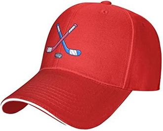 Generic Casquettes De Golf Logo De Hockey Classique Casquette Trucker Unisexe Golf Hats pour Femmes Soir&eacute;es Course