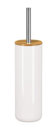 Kleine Wolke WC-B&uuml;rsten-Halter Timber Wei&szlig;