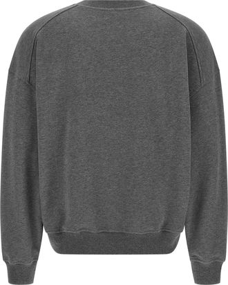 Brunello Cucinelli Coat of Arms Embroidered Sweatshirt - Charcoal