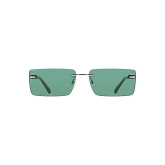 Calvin Klein Metall Sonnenbrille - - Accessories - Damen - Gr&uuml;n - ONE SIZE