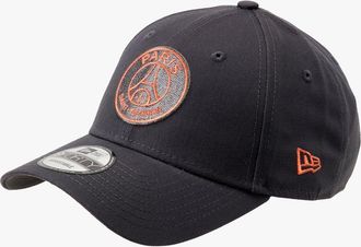 New Era Casquette logo Paris Saint-Germain en coton