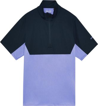 Lyle & Scott Oberteil f&uuml;r Herren, mit halbem Rei&szlig;verschluss (Mondlicht Marineblau)