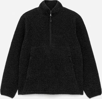 Arket Teddy-Sweatshirt Aus Wollmischung -Grau