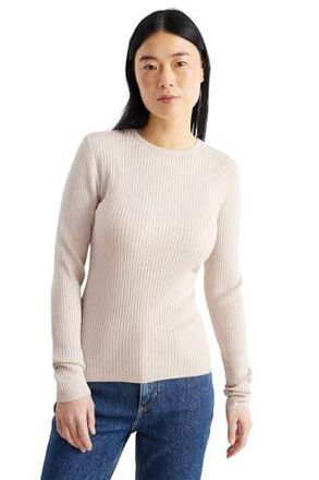 C&A Pull Femmes Beige Clair XL