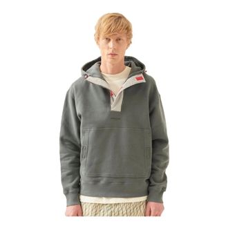 Murphy & Nye Homme, Sweatshirts et sweats &agrave; capuche, Gris, Taille: L Cotton Fleece Sweat &agrave; capuche
