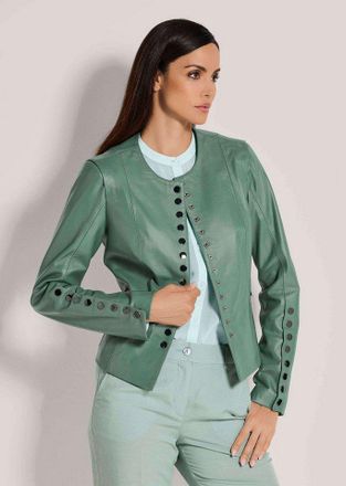 Madeleine Lederjacke Kurze Lederjacke aus Lammnappa