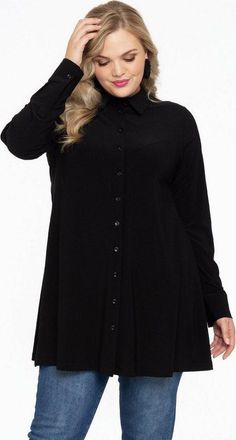 Yoek Blusentop Damen Bluse Große Größen