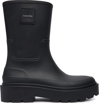 Calvin Klein Gummistiefel Calvin Klein Rainboot Rubber HW0HW03179 Schwarz
