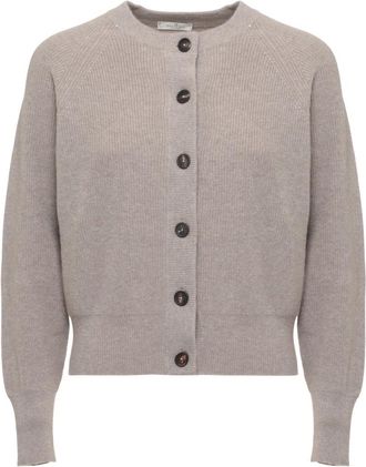PANICALE Panicale - Cardigan en Cachemire - Femme - Pulls - Beige - Taille: 40 FR
