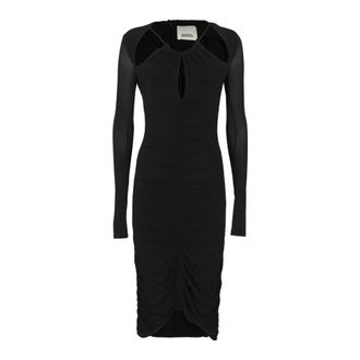 Isabel Marant Midi-Kleid - - Dresses - Damen - Schwarzk - XS