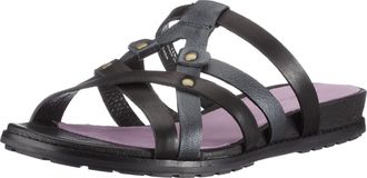 Timberland KNBNK BRAIDS SLDE 11699, Damen Sandalen/Fashion-Sandalen, schwarz, (BLACK), EU 39, (US 8)