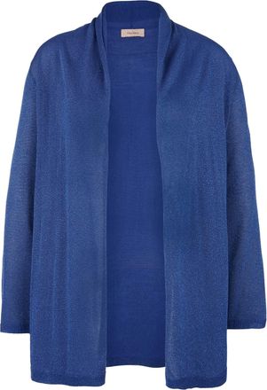 Triangle by s.Oliver Jacke langarm Strickjacke, Damen, Blau 50 EU