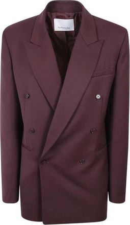 Frankie Shop Homme, Costumes, Rouge, Taille: L Monterey Structured Wool Blazer