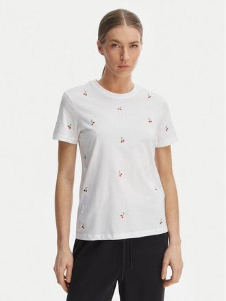 Only T-Shirt Ketty 15288473 Wei&szlig; Regular Fit