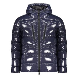 Herno Gesteppte Jacke mit Kapuze - - Jackets - Herren - Blau - XL