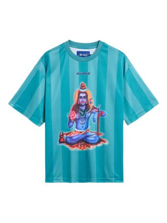 Awake NY t-shirt à imprimé graphique - Bleu