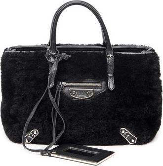 Balenciaga Crossbody Bags - Mini Papier A4 Tote - Gr. unisize - in Schwarz - f&uuml;r Damen