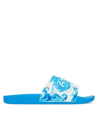 Versace Jeans Couture Pantoletten 80YA3SQ4 ZS365 R75 Blau