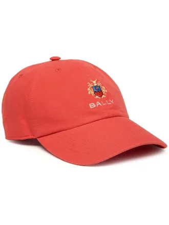 Bally Bally Crest Baseballkappe - Rot