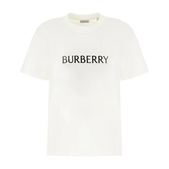 Burberry T-Shirt - - Tops - Damen - Wei&szlig; - M
