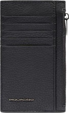 Piquadro Homme, Accessoires, Noir, Taille: ONE Size Porte-cartes Vertical