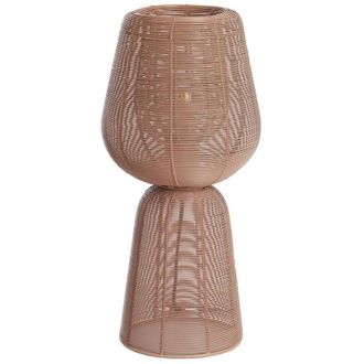 Light & Living Light & Living - lampe de table - Aboso - rouge - m&eacute;tal - E27