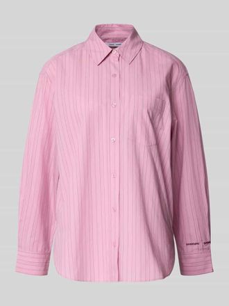 Sams&oslash;e & Sams&oslash;e Regular Fit Bluse mit Brusttasche Modell LOVA