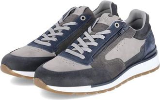 Bullboxer 7CI0040104 4151 Chaussures de décoration en cuir pour homme en bleu, Bleu combiné., 42 EU