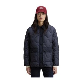 Woolrich Down Vestes - Femme - Vestes - Bleu - Taille: 40 FR