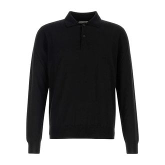 The Row Homme, Tops, Noir, Taille: L Polo Chemises
