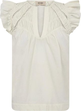 Mos Mosh MOS Mosh, Femme, Blouses et Chemises, Beige, Taille: 42 FR Blouses