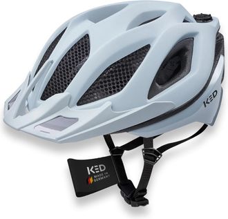 KED Cycling Spiri II Trend Allround Fahrradhelm Mit LED Licht Und Reflektor, Optimierter Bel&uuml;ftung, Insektenschutznetz Und K-FIT System | Farbe: Dusty Mint Matt |
