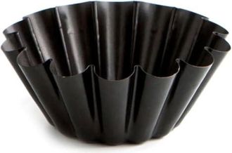 Quid Sweet Grey Tulpenform, lackierter Stahl, 17 cm