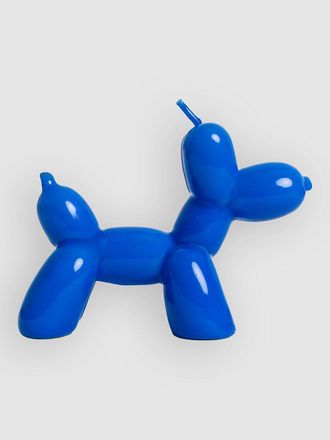 Helio Ferretti Electric Blue S3 Balloon Dog Kerze blue