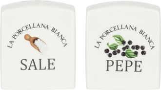 La Porcellana Bianca PORCELLANA Conserva Set Salz/Pfeffer Deco GB, Nylon/A