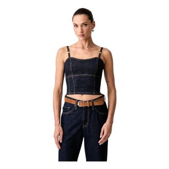 Guess Zelda Top - - Tops - Damen - Schwarzk - XS