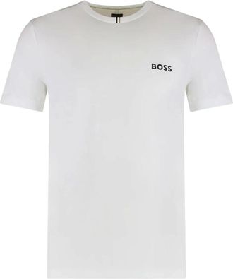 HUGO BOSS Homme, Sport, Blanc, Taille: 2XL Ts_Toc Spin Training