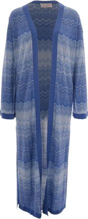MC2 Saint Barth Femme, Pulls, Bleu, Taille: 40 FR Tonia Cardigan