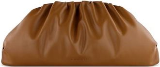 Bugatti Mila grande pochette en similicuir avec bandoulière réglable, cognac