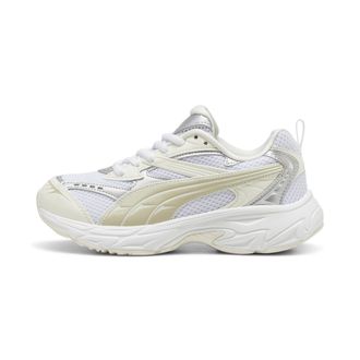 Puma Sneakers PUMA Morphic M&eacute;tallique Femme, Chaussures, Blanc, 38.5