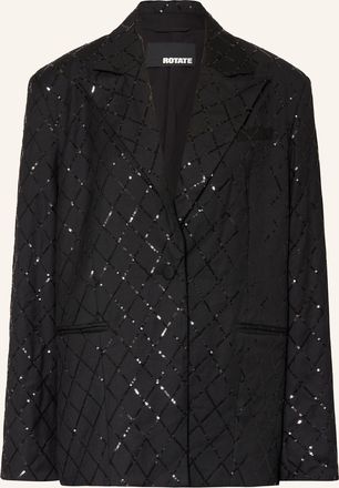 Rotate Rotate Oversized-Blazer Mit Pailletten schwarz